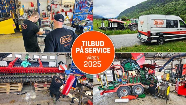 Orkel - over 30 års erfaring med rundballepresser!