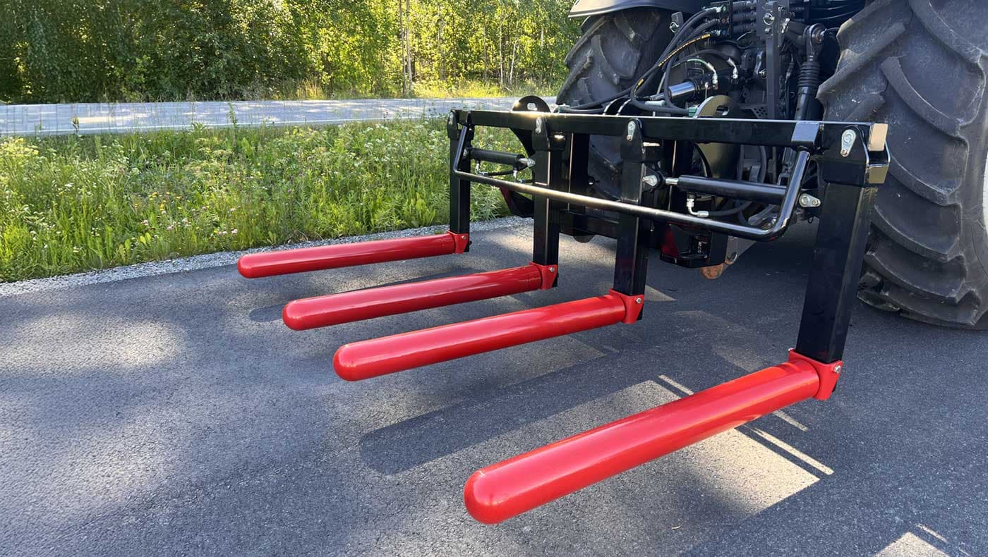 Lilleseth Dobbel Rundballeløfter Hydraulisk - Orkel